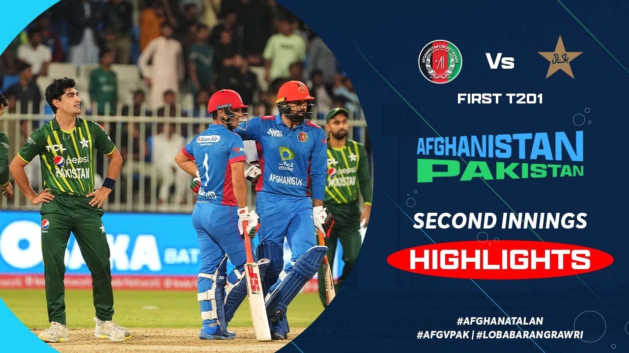 Afghanistan vs Pakistan, 1st Match, Extended Highlights, Part 2 | AFG v ...