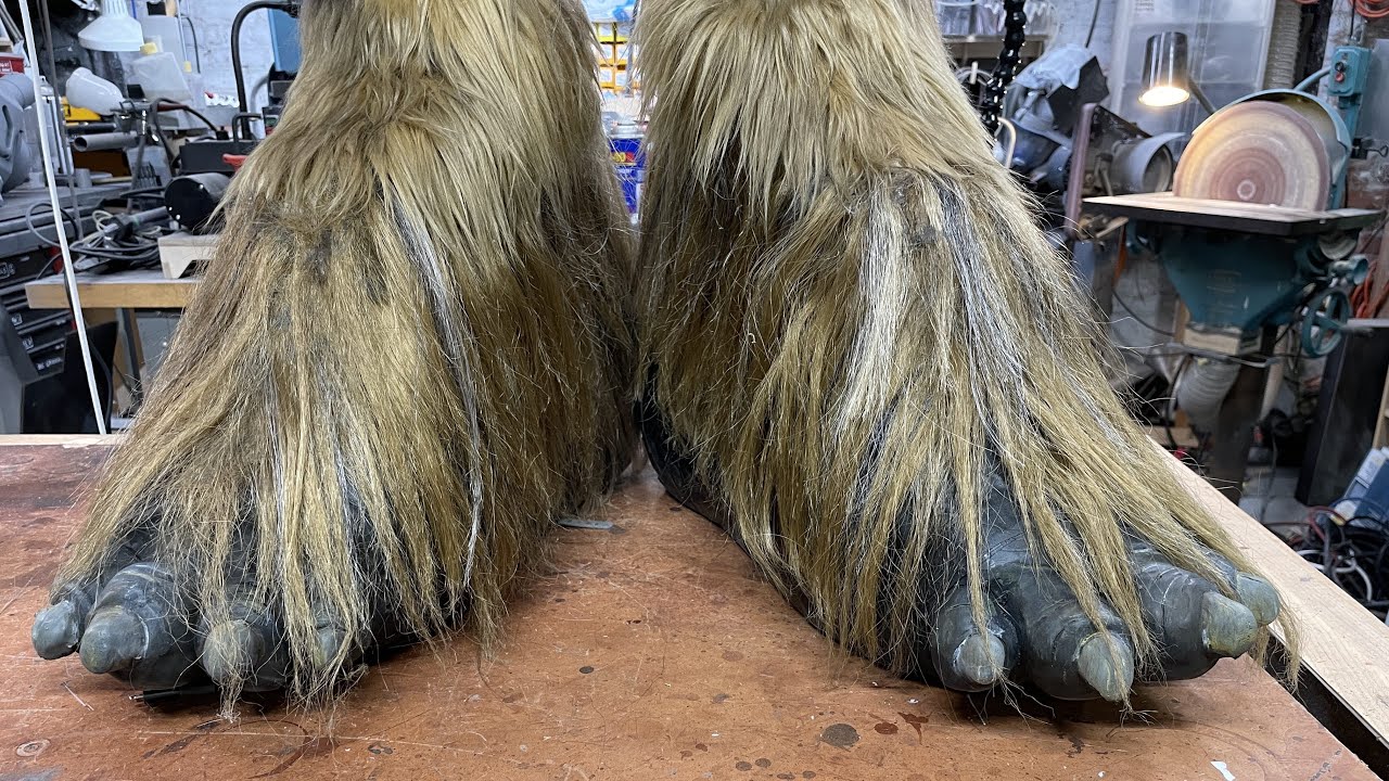 Adam Savage's One Day Builds: Wookiee Feet! - YouTube