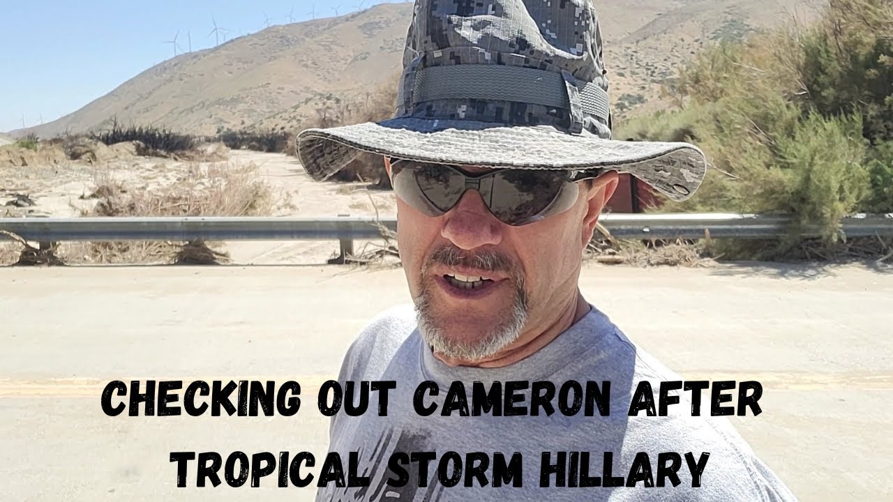 After Effects of the Tropical Storm at Cameron - YouTube