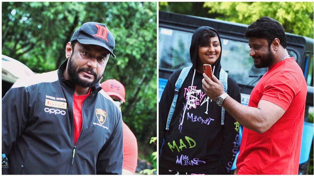 D Boss off to Sakleshpura Road Drive | Darshan Thoogudeep | Vinish ...