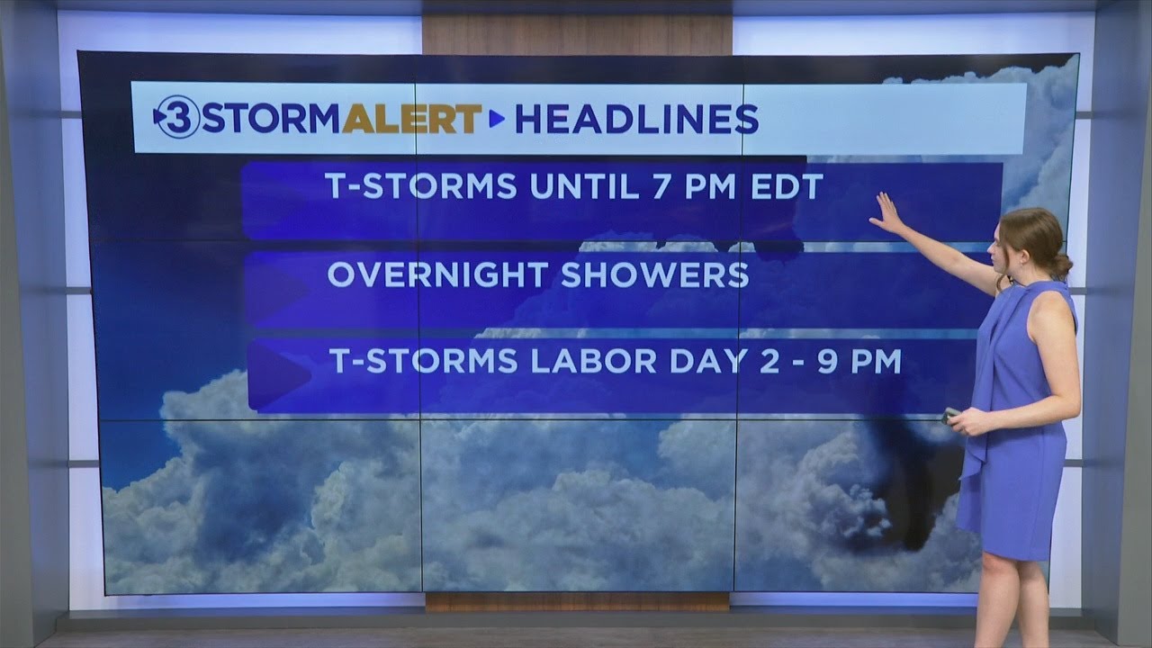 Audrey Shirley's Sunday evening weather - YouTube