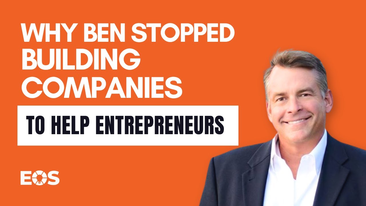 Why Ben Norton Stopped Building Companies to Help Entrepreneurs with ...
