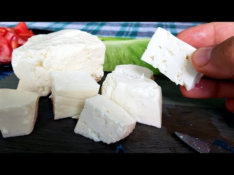 Peynir nasıl yapılır evde peynir tarifi. Beyaz peynir yapımı.
