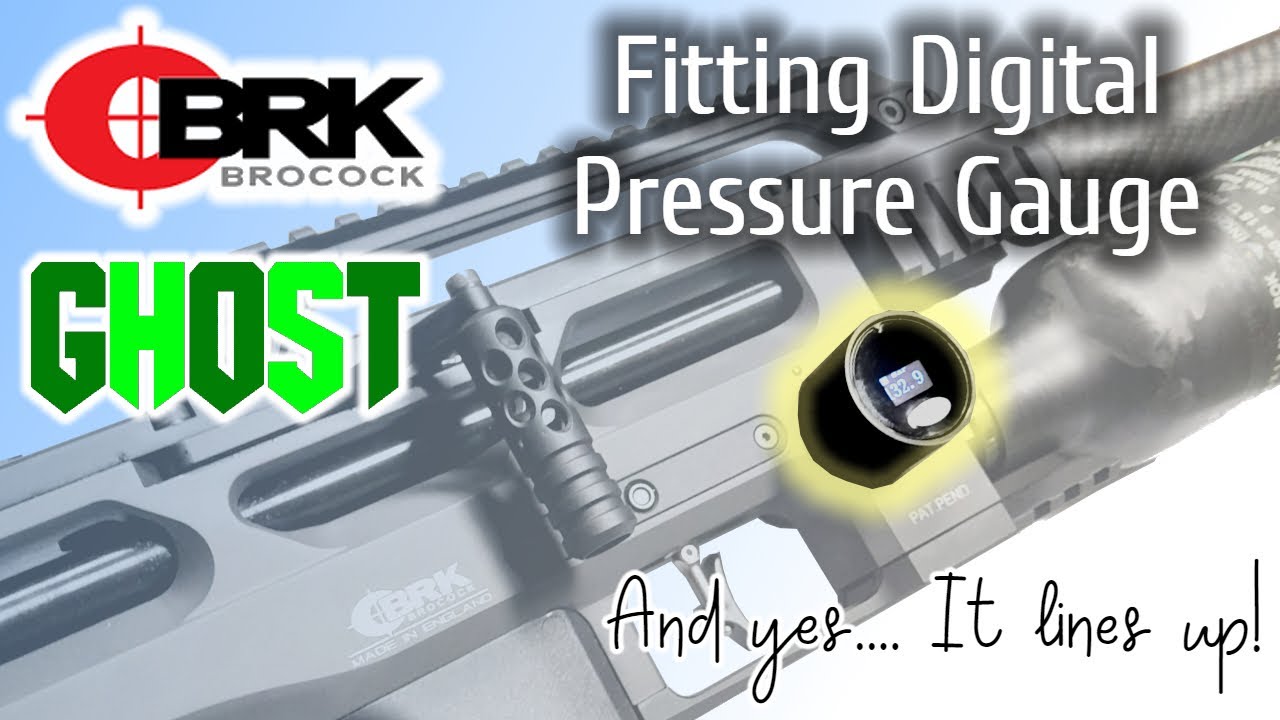 BRK / Brocock Ghost - Custom Digital Guage - YouTube