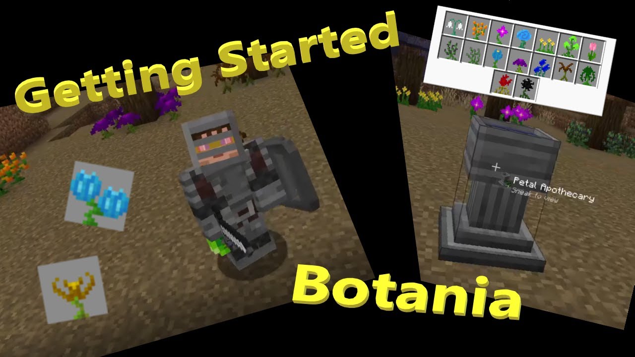 Minecraft Modded Server! - Getting Started with Botania - YouTube