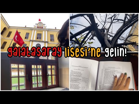 GALATASARAY LİSESİ’NDE BİR GÜN | Dersler, Voleybol, Hangi Dilleri Öğreniyoruz?