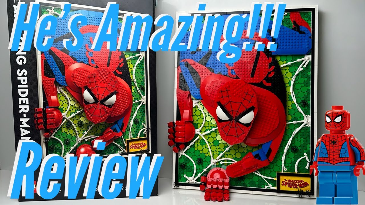 SPIDER-MAN LEGO SET UNBOXING REVIEW, MARVEL LEGO SPIDERMAN SET REVIEW ...