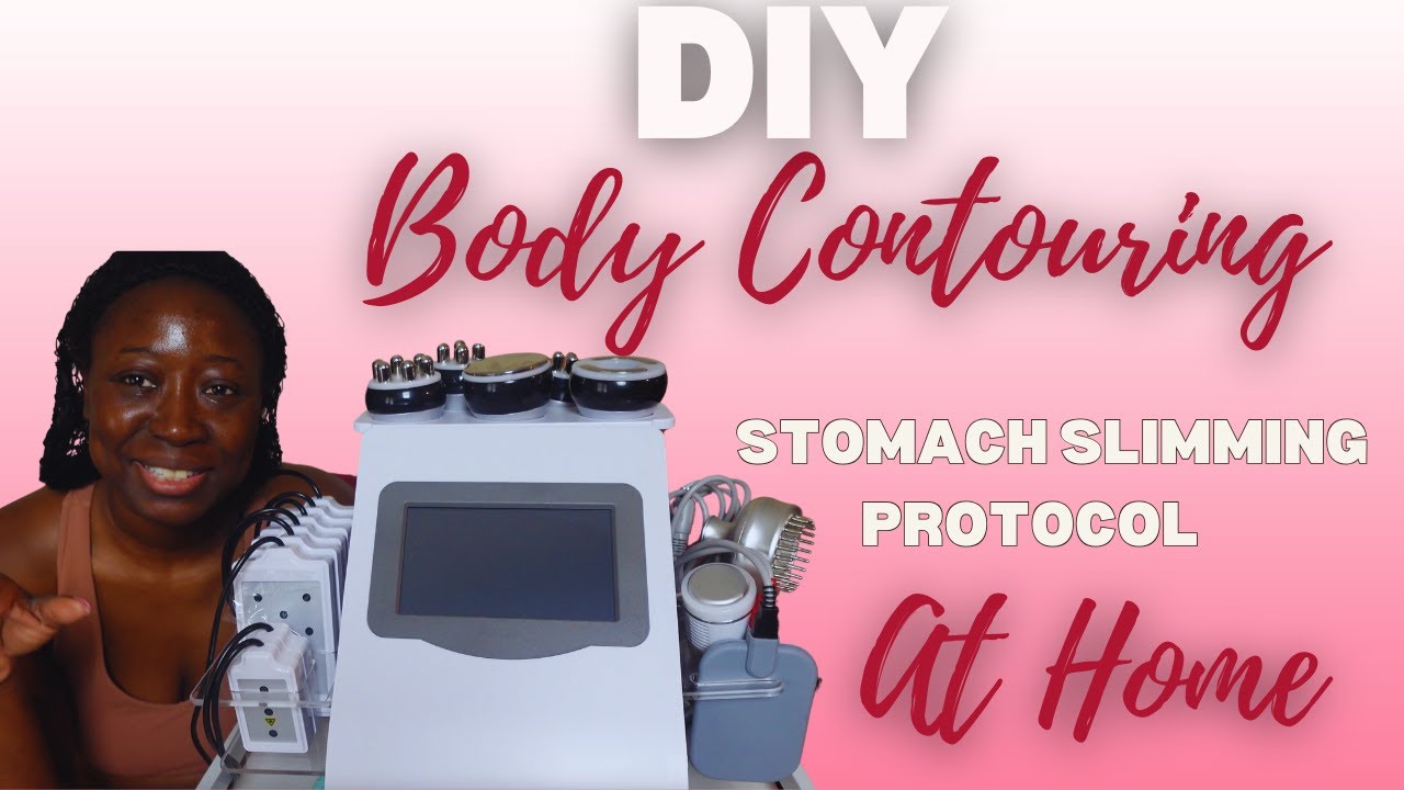 My Full Stomach Slimming Protocol with the 9-in-1 KIM-8 Machine | DIY ...