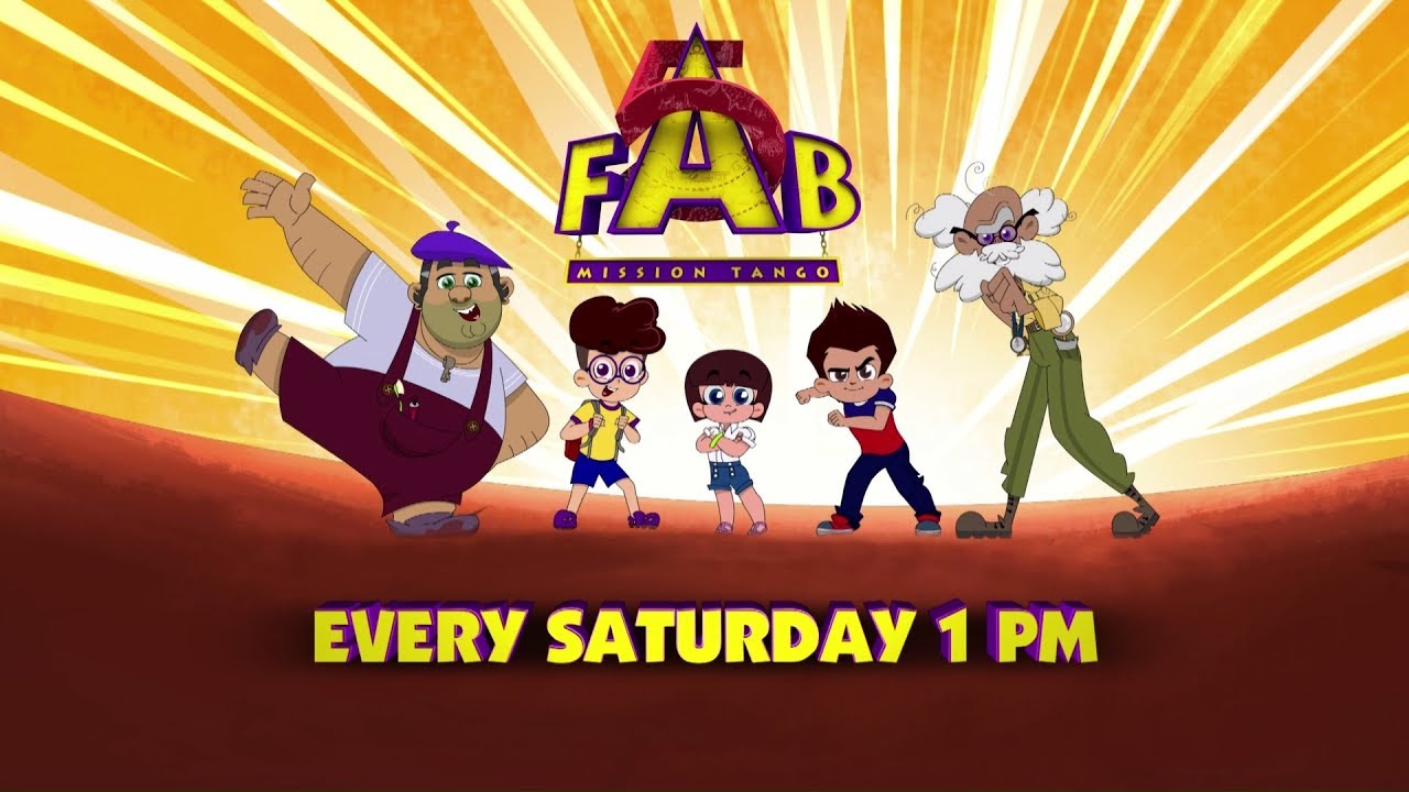 FAB 5 Mission Tango | ADVENTURE-PACKED EPISODES | Every Sat, 1 PM, ONLY ...