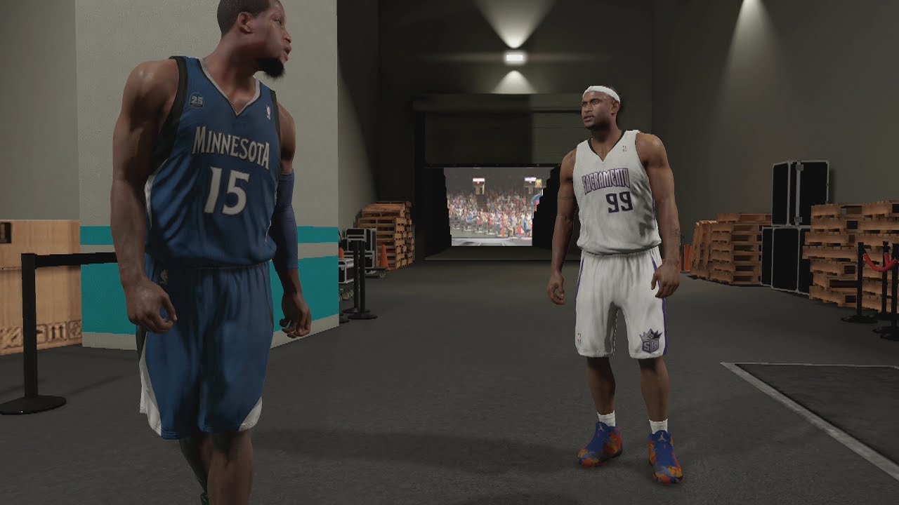 NBA 2K14 Next Gen My Career: First Match Against Jackson Ellis! | Wild ...