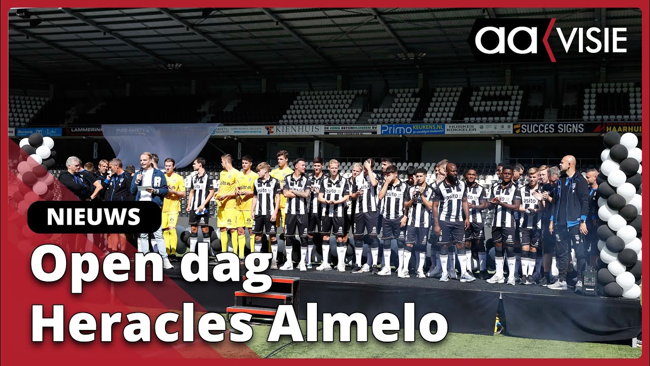 Open dag van kampioen Heracles Almelo - YouTube