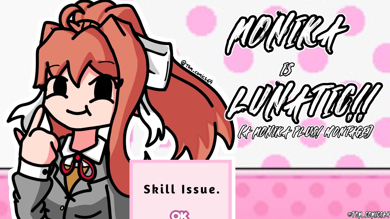 Monika is LUNATIC!! (A Monika Plus! Montage) - Rivals Of Aether - YouTube