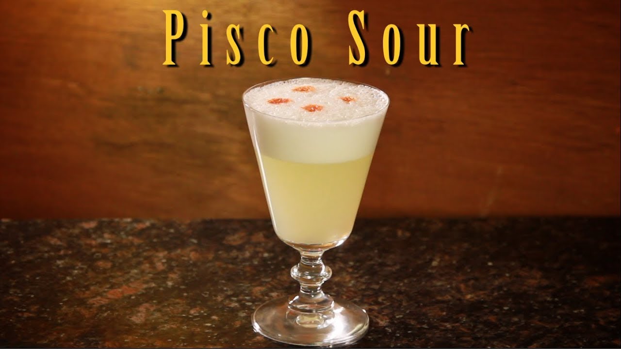 How To Make A Blended Pisco Sour | Drinks Made Easy - YouTube