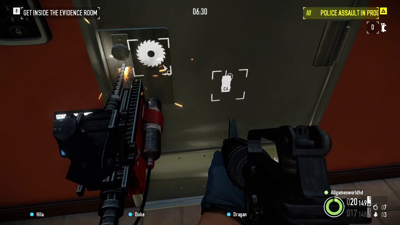 PAYDAY 2 Breakfast in Tijuana Heist Gameplay (PC Game) - YouTube