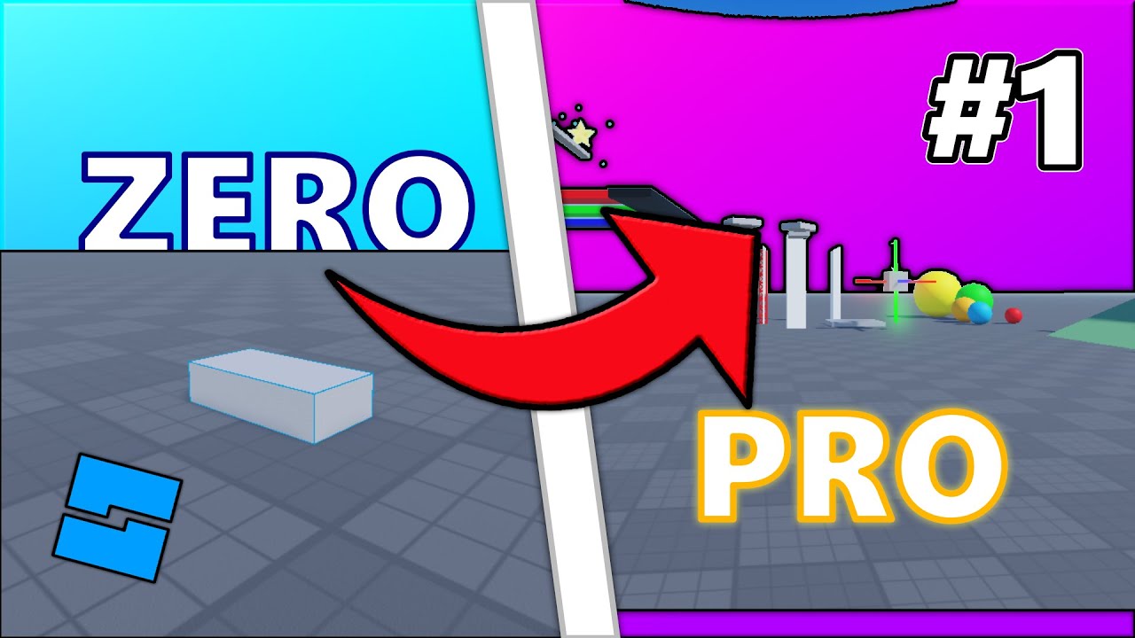 Building Basics - Roblox Studio ZERO to PRO #1 - YouTube