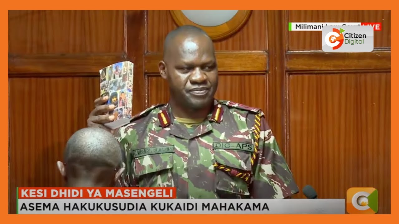 Gilbert Masengeli takes to the stand to redeem himself following a six ...