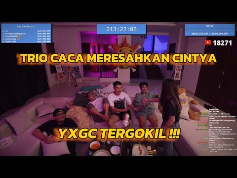 YXGC TERGOKIL CINTYA VS TRIO CACA!! (Cuplikan Live YT@ybrap ) #marapthon #marapthon2