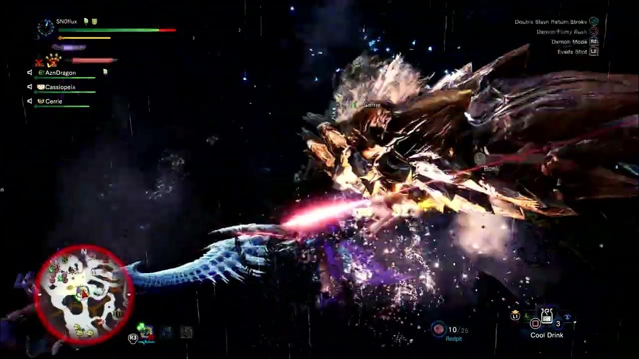 MHWI: Optional - Dual Blades - Tempered Zinogre - YouTube