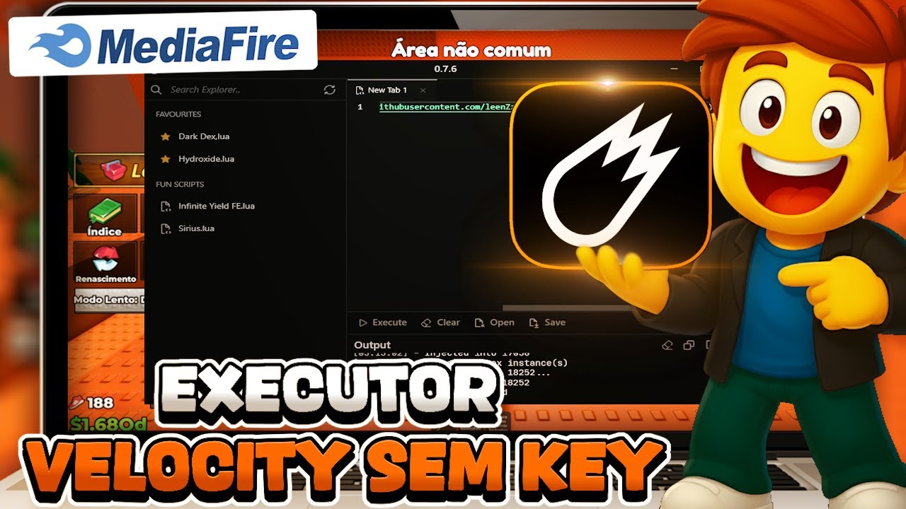 EXECUTOR DE PC VELOCITY SEM KEY EXECUTANDO TODOS OS SCRIPTS COMO USAR ...