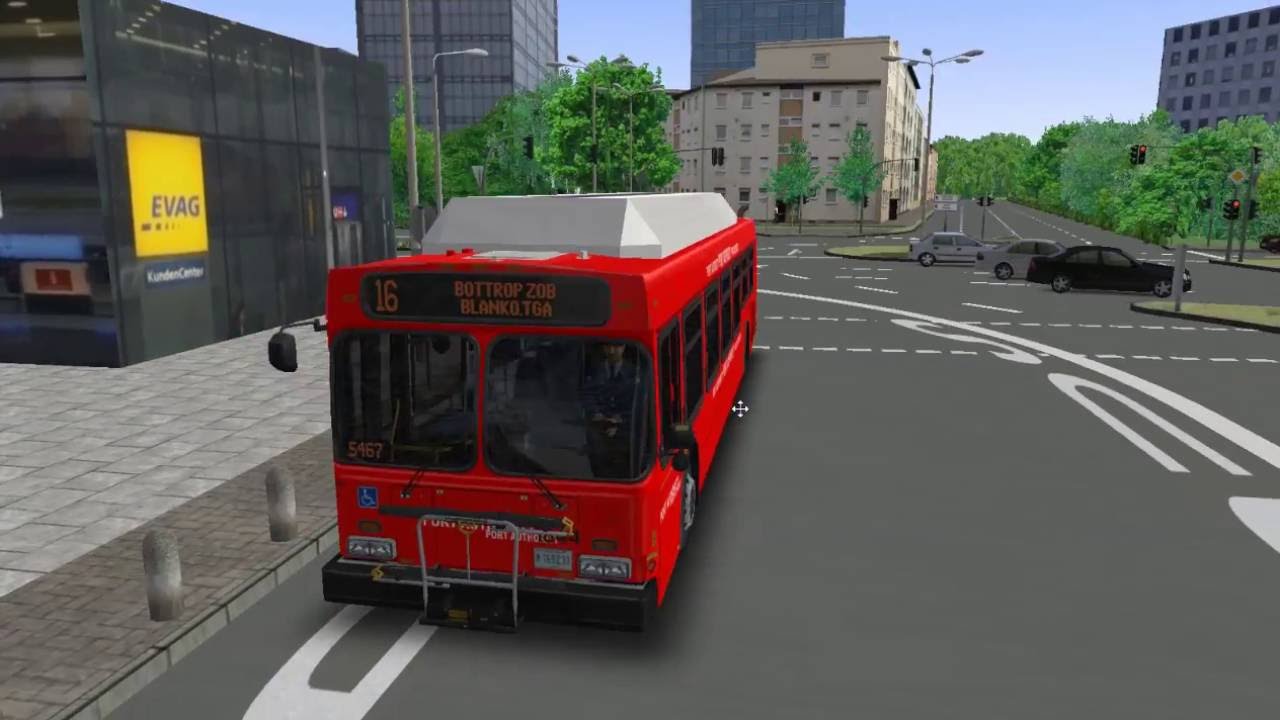 Omsi 2 Gameplay: New Flyer C40lf Gladbeck SB16 This was inspired by ...