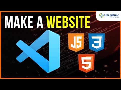 How To Build A Website Using Visual Studio Code