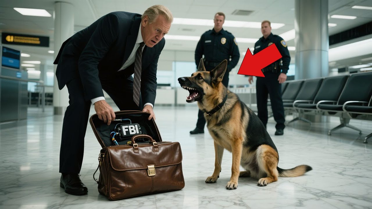 K9 Dog Uncovers a Shocking Secret in Billionaire’s Bag – Even the FBI ...