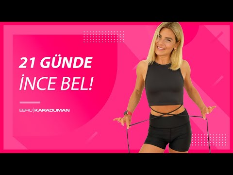 21 Günde İnce Bel İçin 6 Etkili Hareket! #21günyap