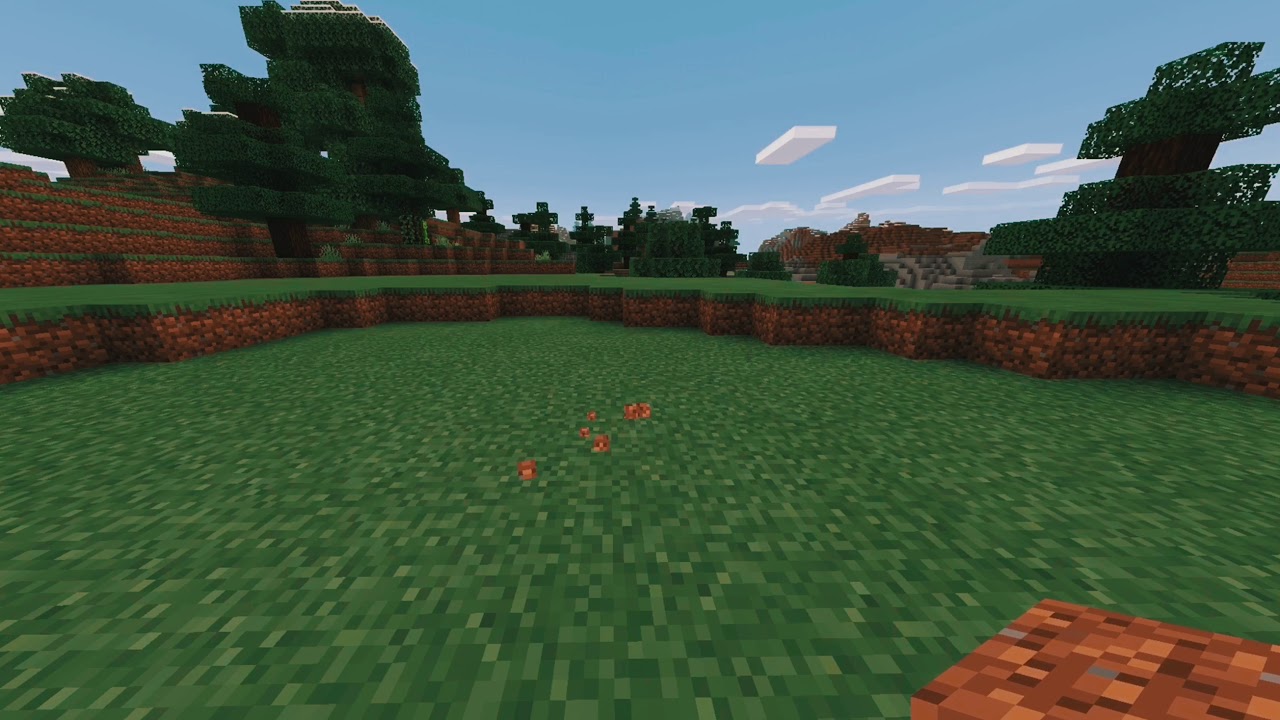 how to break dirt block in minecraft - YouTube