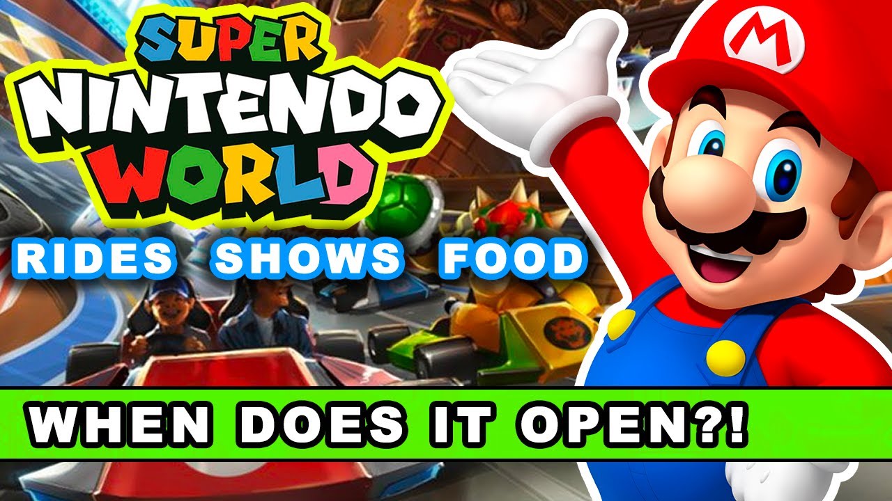 Super Nintendo World Rides and Opening Day Details at Universal Studios ...