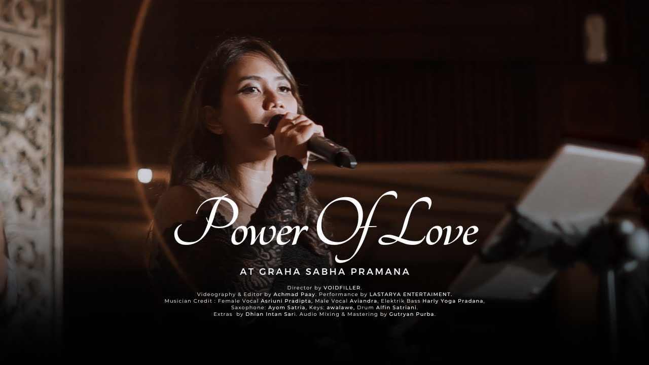 THE POWER OF LOVE - CELINE DION | Live Cover by Lastarya Entertainment ...