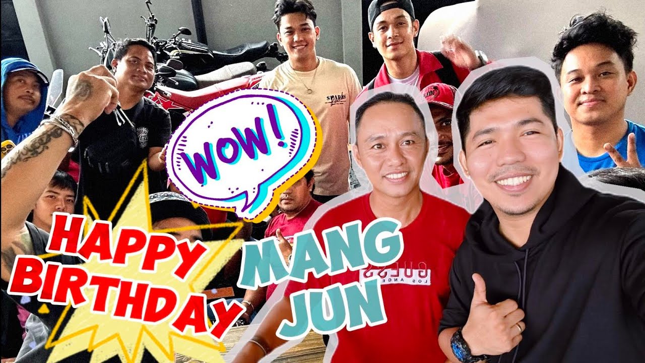 BIRTHDAY GIFT FOR MANG JUN! BINIGYAN KO SIYA NG ORAS - YouTube