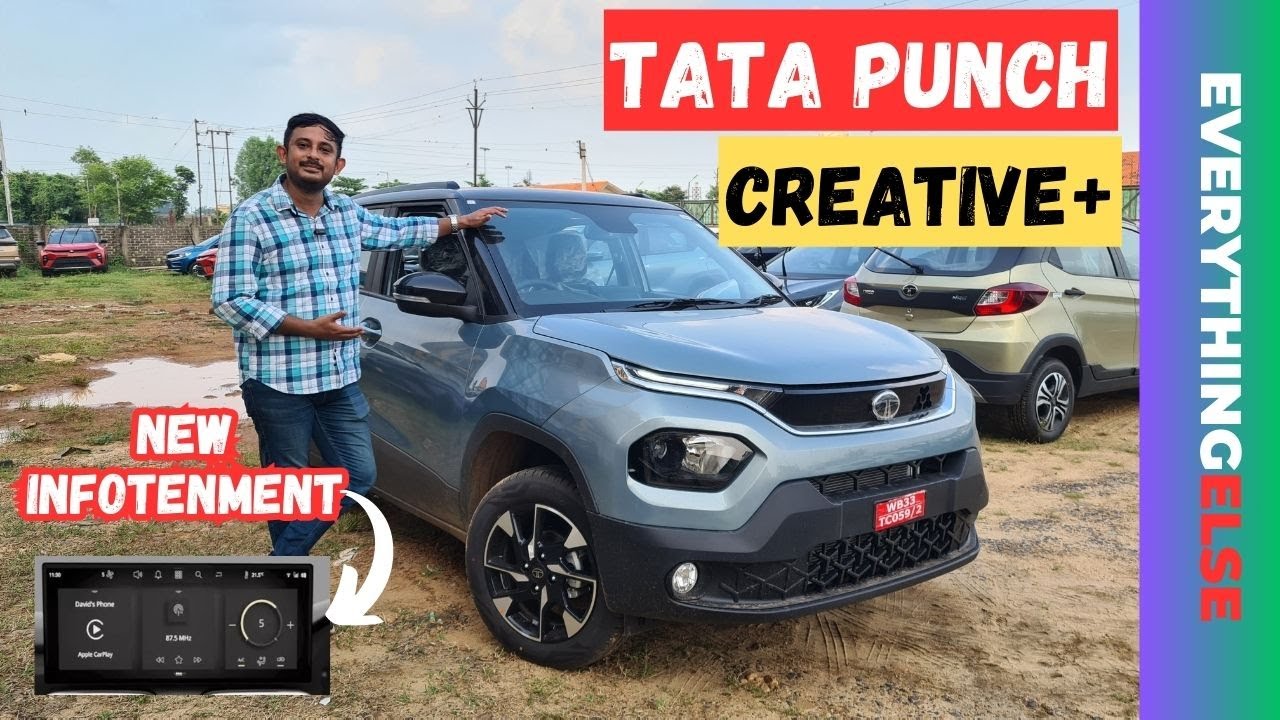* 4 MAJOR UPDATES! * NEW Tata Punch Creative Plus 2024 - So What's New ...
