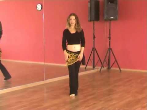 Belly Dance Lesson #2 - BellyDanceBoulevard.com dancing lessons - YouTube