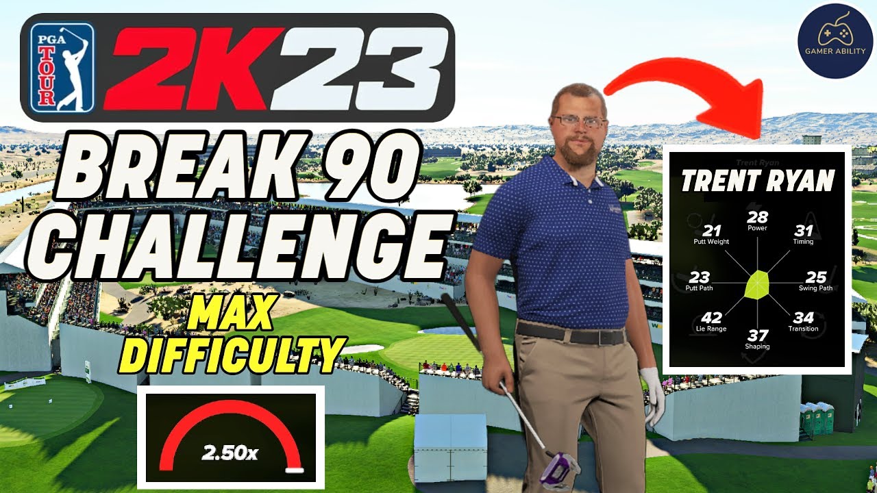 BREAKING 90 TRENT RYAN Challenge in PGA TOUR 2K23 - TPC Scottsdale ...