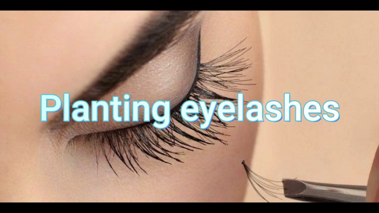 Eyelashes cultivation The cost and results of eyelash implants - YouTube