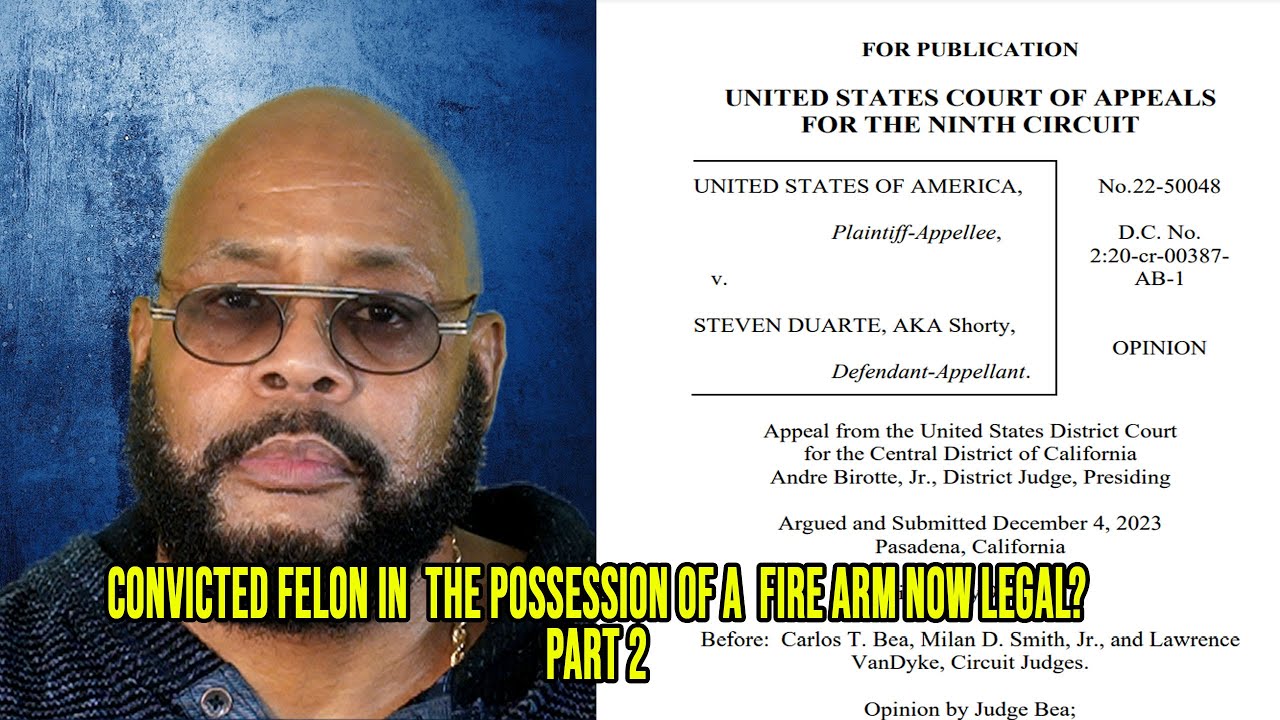 From Convicted Felon To Gun Owner? The Shocking Legal Battle: Us Vs ...