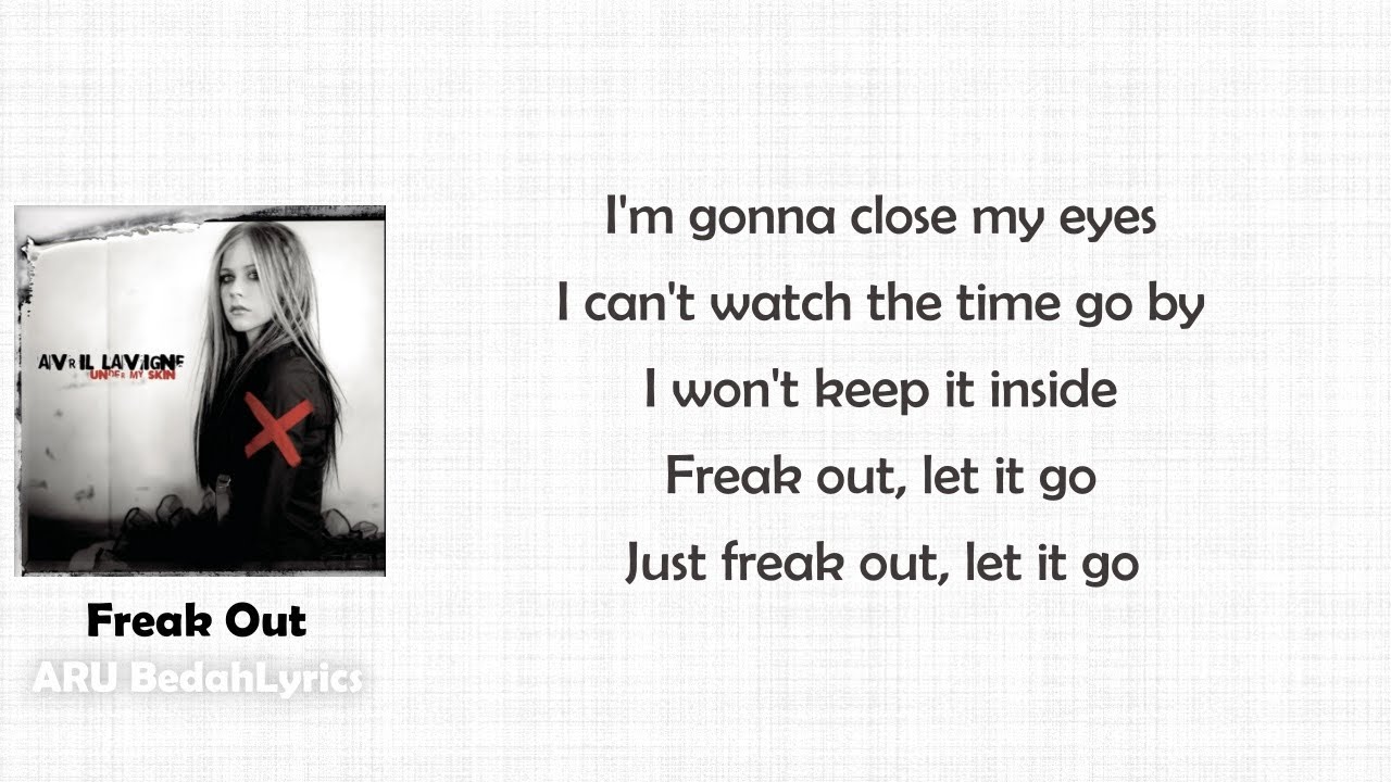 Avril Lavigne - Freak Out (Lyric Video) - YouTube