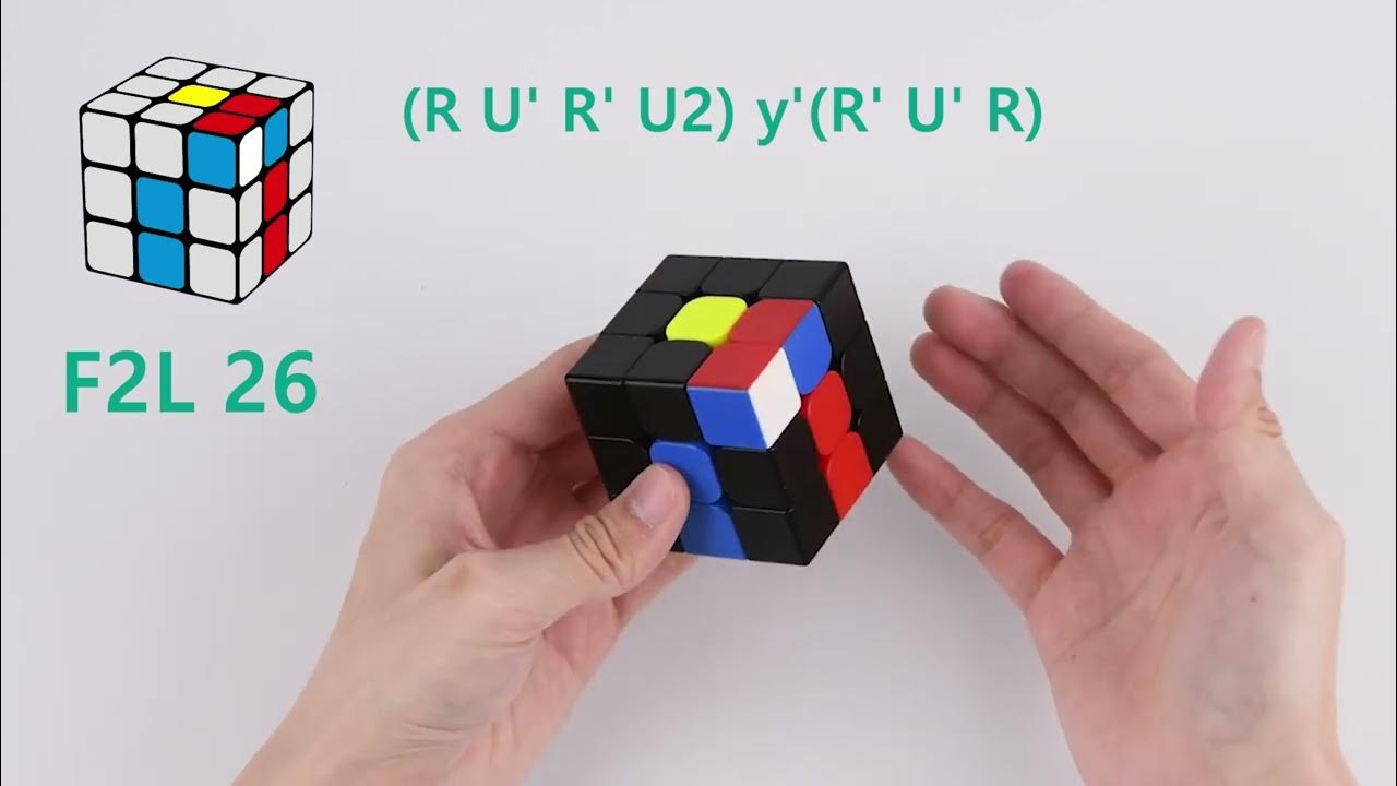 F2L Algorithms 26 - YouTube
