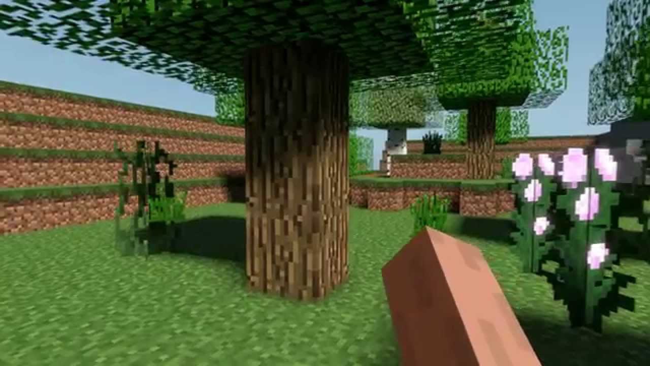 Minecraft: Let's Play Episode 71: GETTING WOOD! Spooky Tree Glitch ...