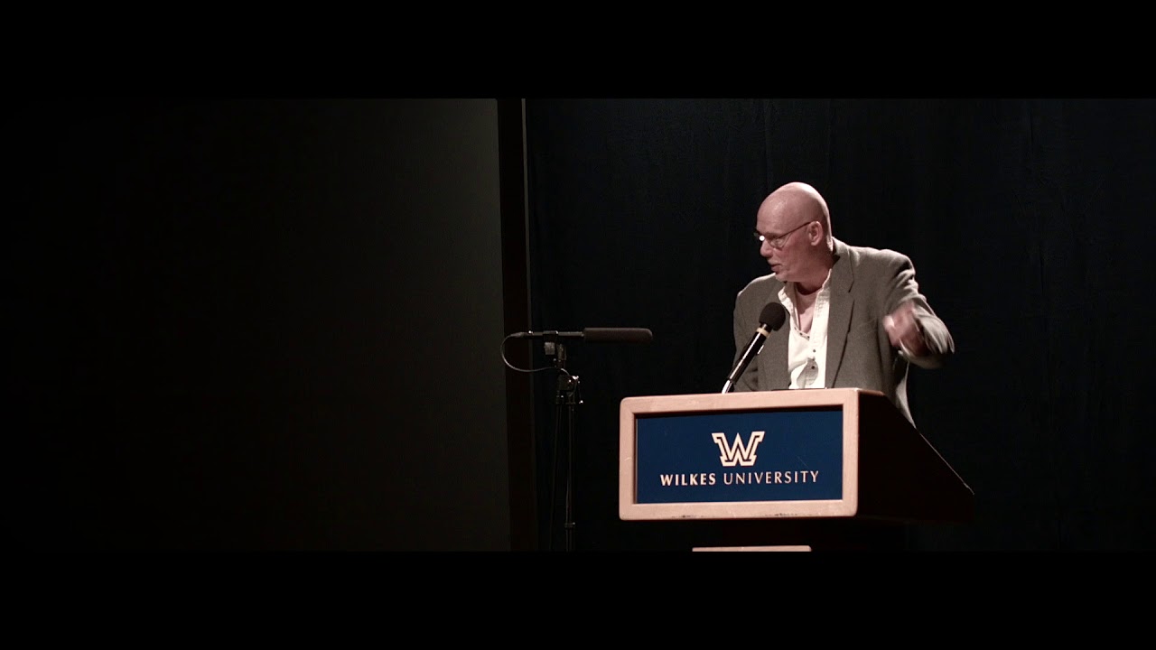 Philip Brady reading "The Man of Double Deed" at Wilkes U. January 2018 ...