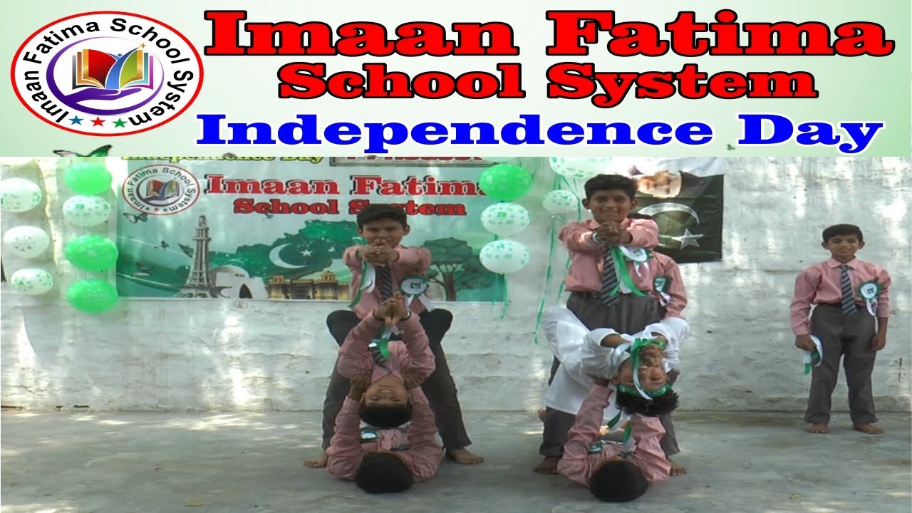 14 August Performance in Imaan Fatima School System || City55 - YouTube