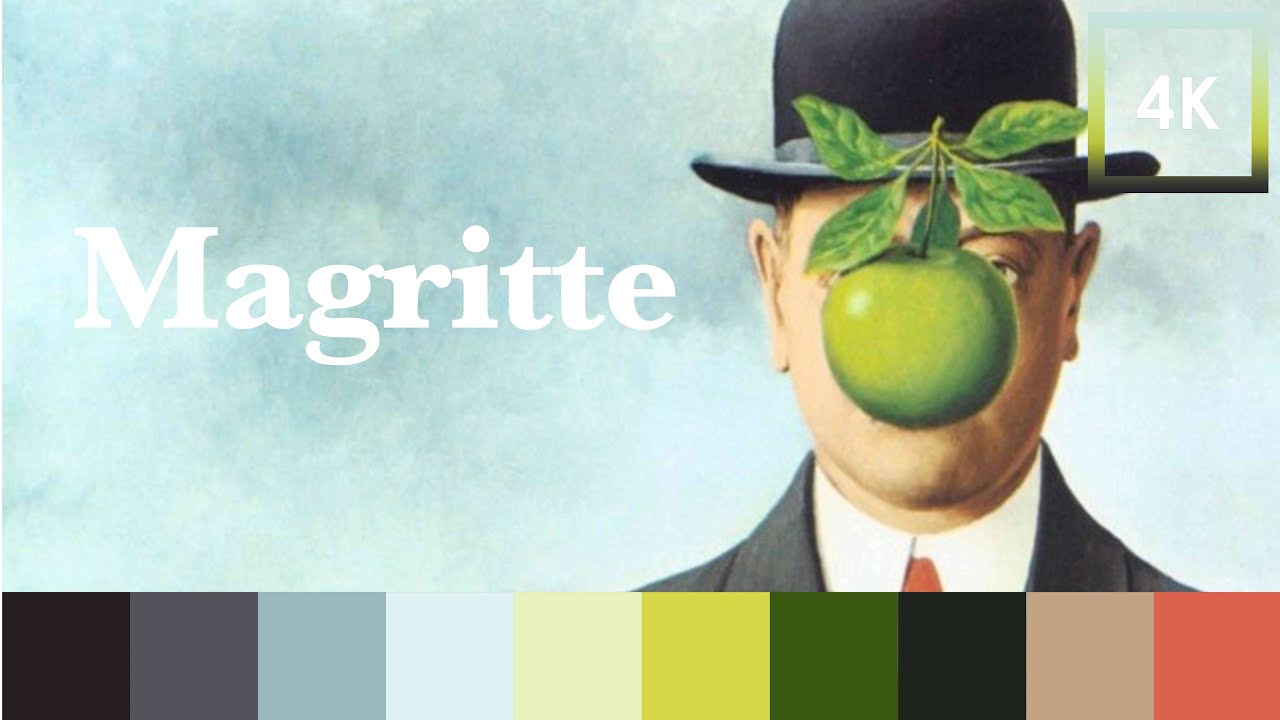 Color Palette - Rene Magritte - YouTube
