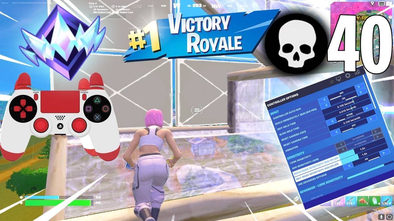 BEST Controller Fortnite Settings/Sensitivity! Xbox/PS4 Fortnite ...