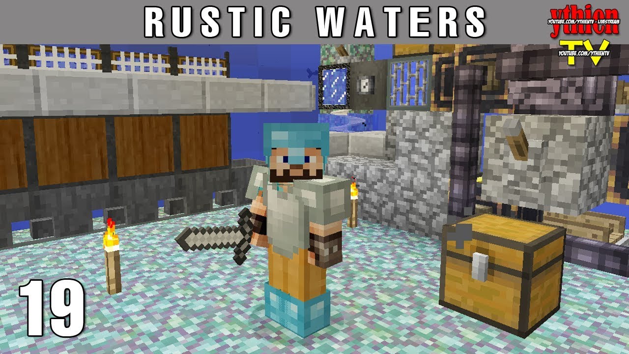 Minecraft Rustic Waters 19 - Bé Tý Thất Nghiệp - YouTube