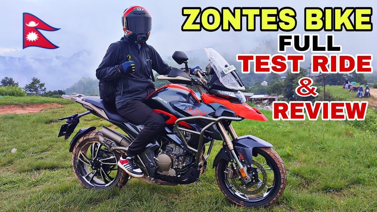 ZONTES 310T ADVENTURE BIKE FULL REVIEW & TEST RIDE IN NEPAL🇳🇵 ...