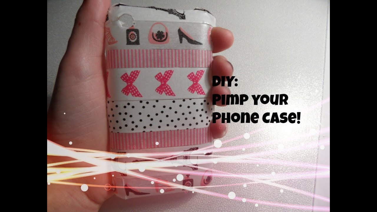 DIY: Pimp Your Phone Case - YouTube