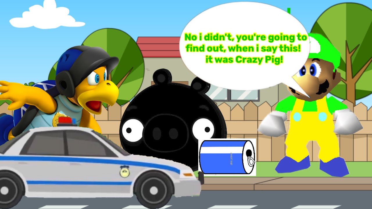 Crazy Pig Fails To Get Me Arrested And Gets Grounded - YouTube