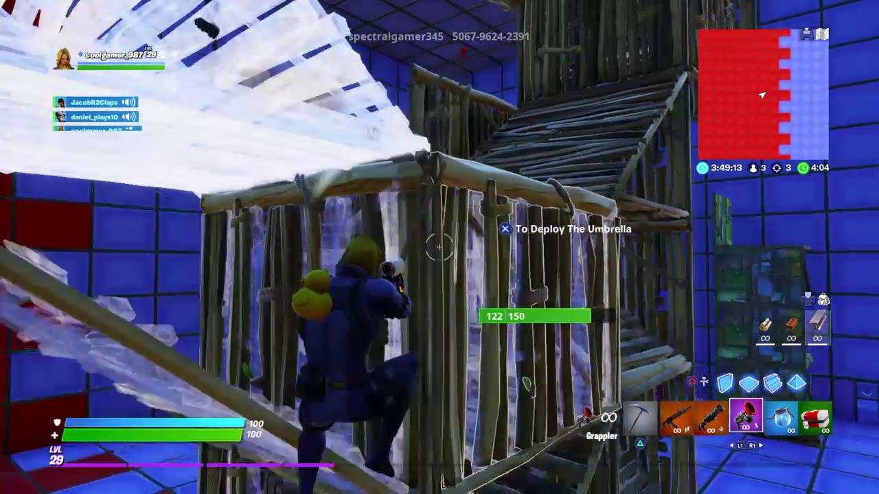 Fortnite Red Vs Blue Creative - YouTube