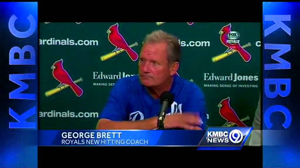George Brett takes over as Royals hitting coach - YouTube