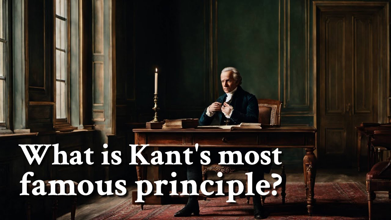 What is Kant's most famous principle? | Philosophy - YouTube